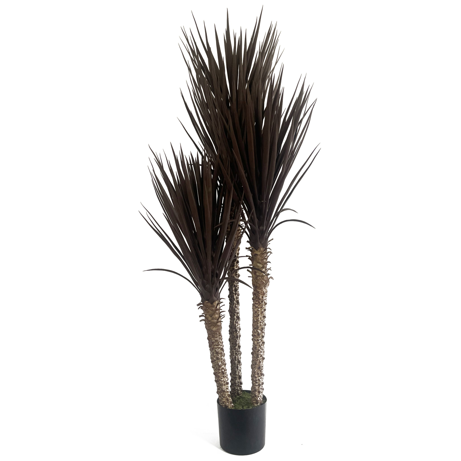 155cm Artificial UV Resistant XL Triple Yucca Tree Plant Spiky Tree ...