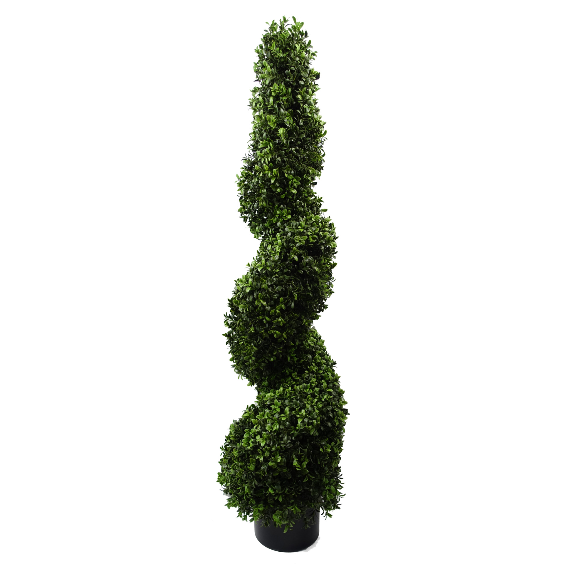 120cm Spiral Buxus Artificial Tree UV Resistant Outdoor – Leaf ...