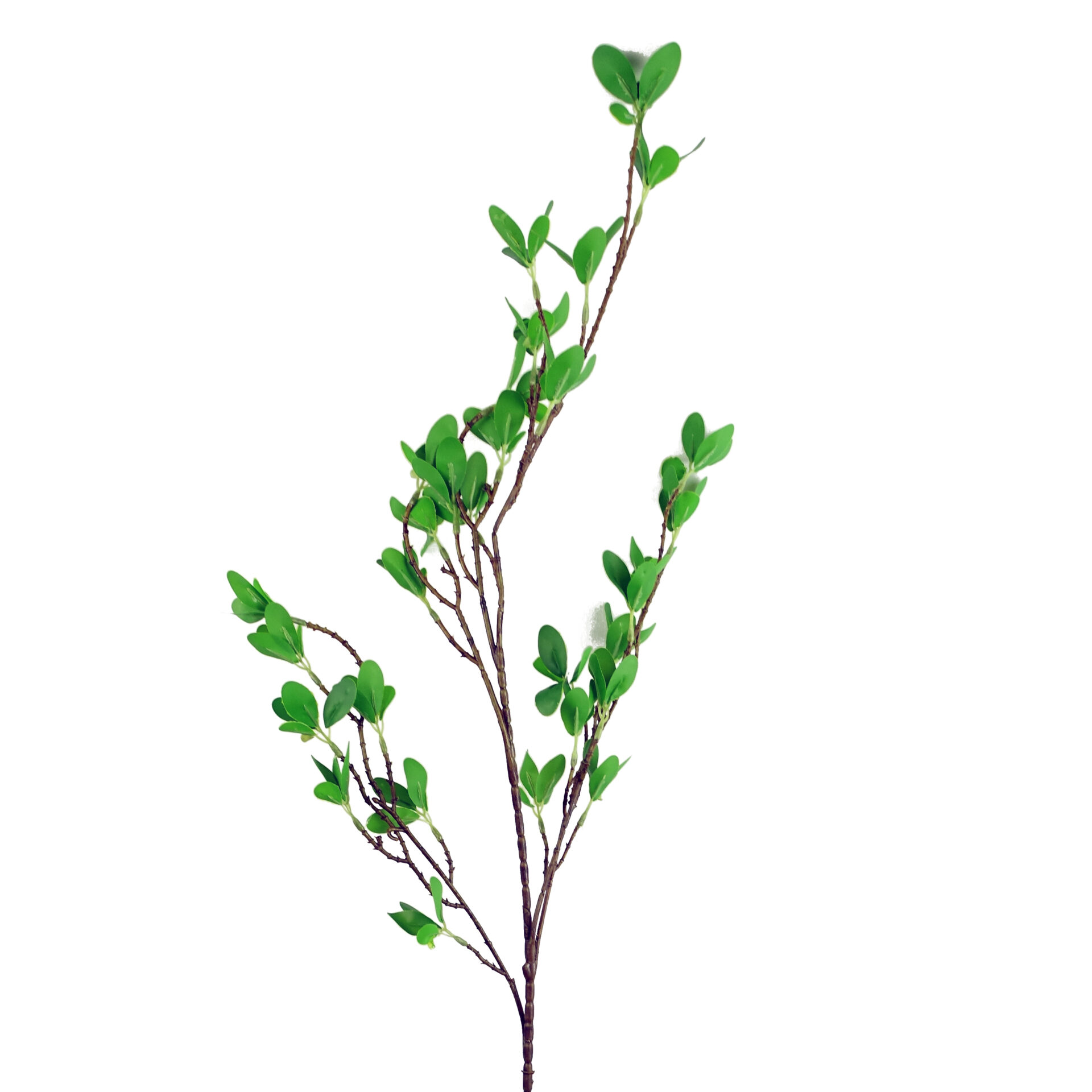 100cm Mini Leaf Ficus Stem Leaf Artificial Plants And Trees