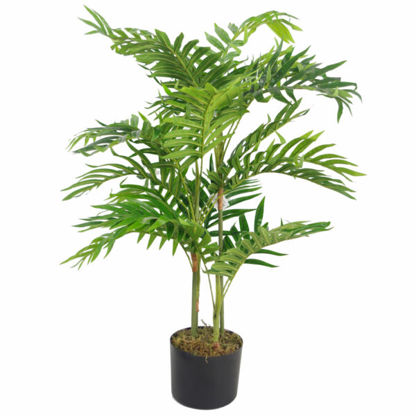 80cm Premium Artificial Mini Palm Tree with pot – Leaf Artificial ...