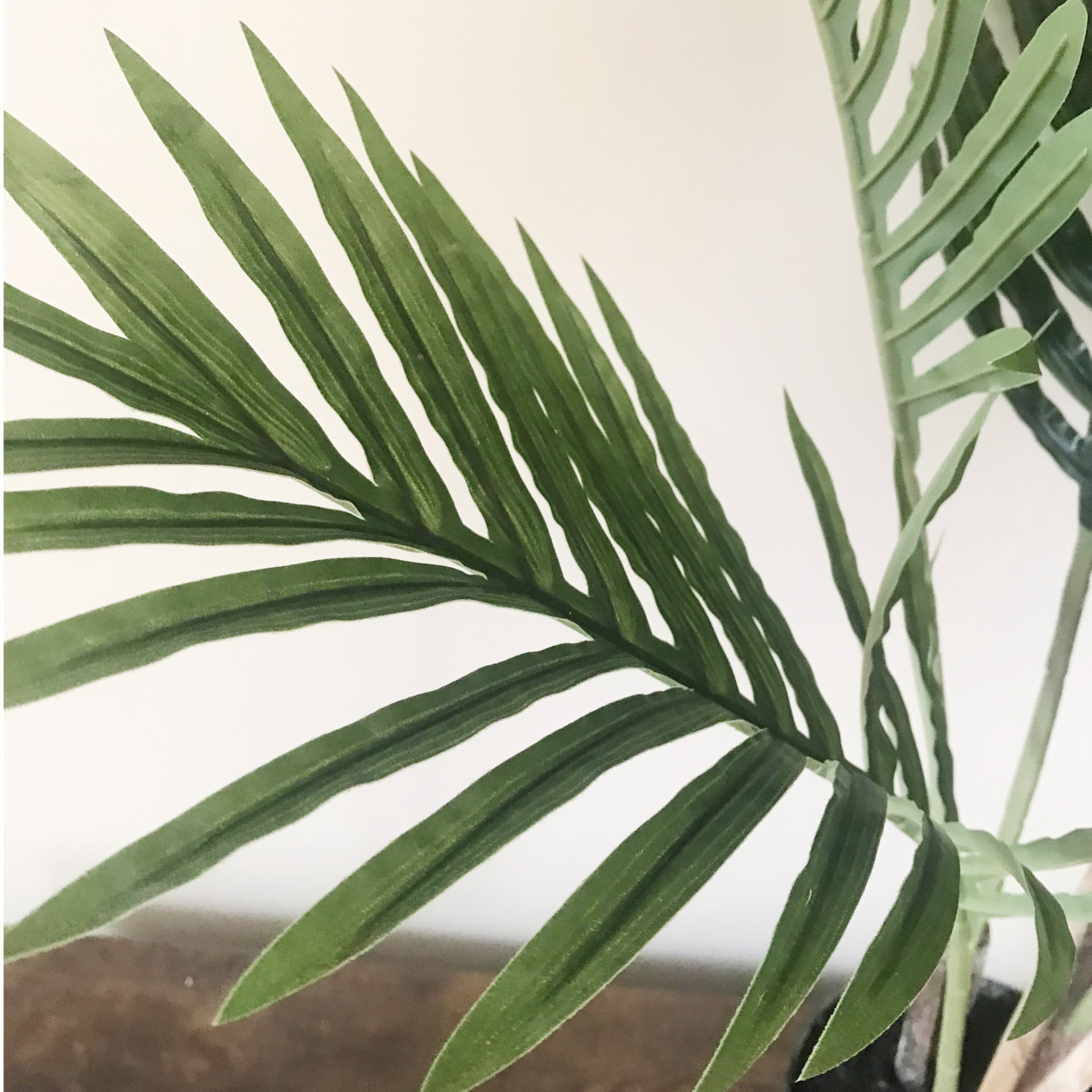 60cm Premium Artificial Mini Palm Tree with pot – Leaf Artificial ...