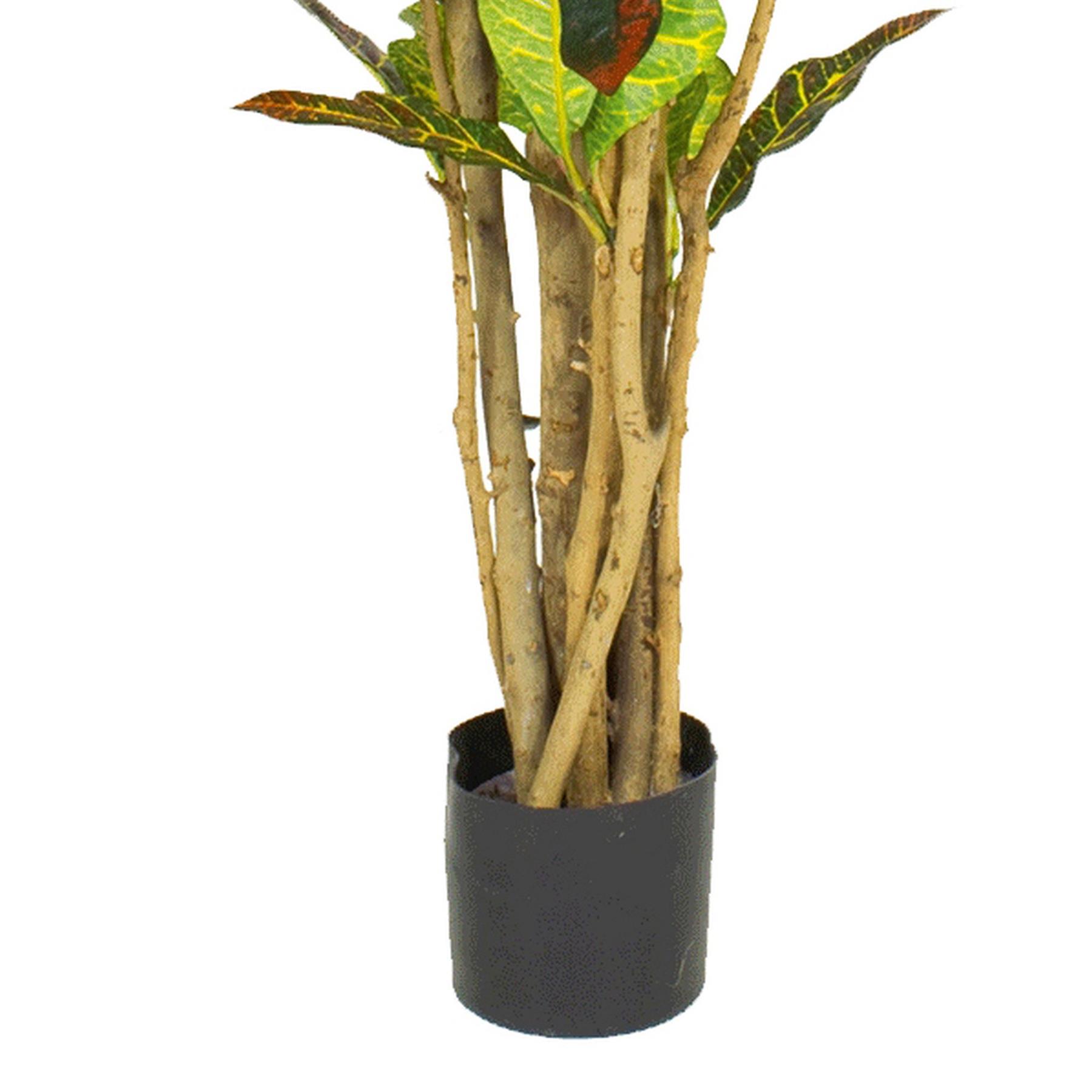 150cm Artificial Croton Tree – Leaf Artificial Plants & Trees