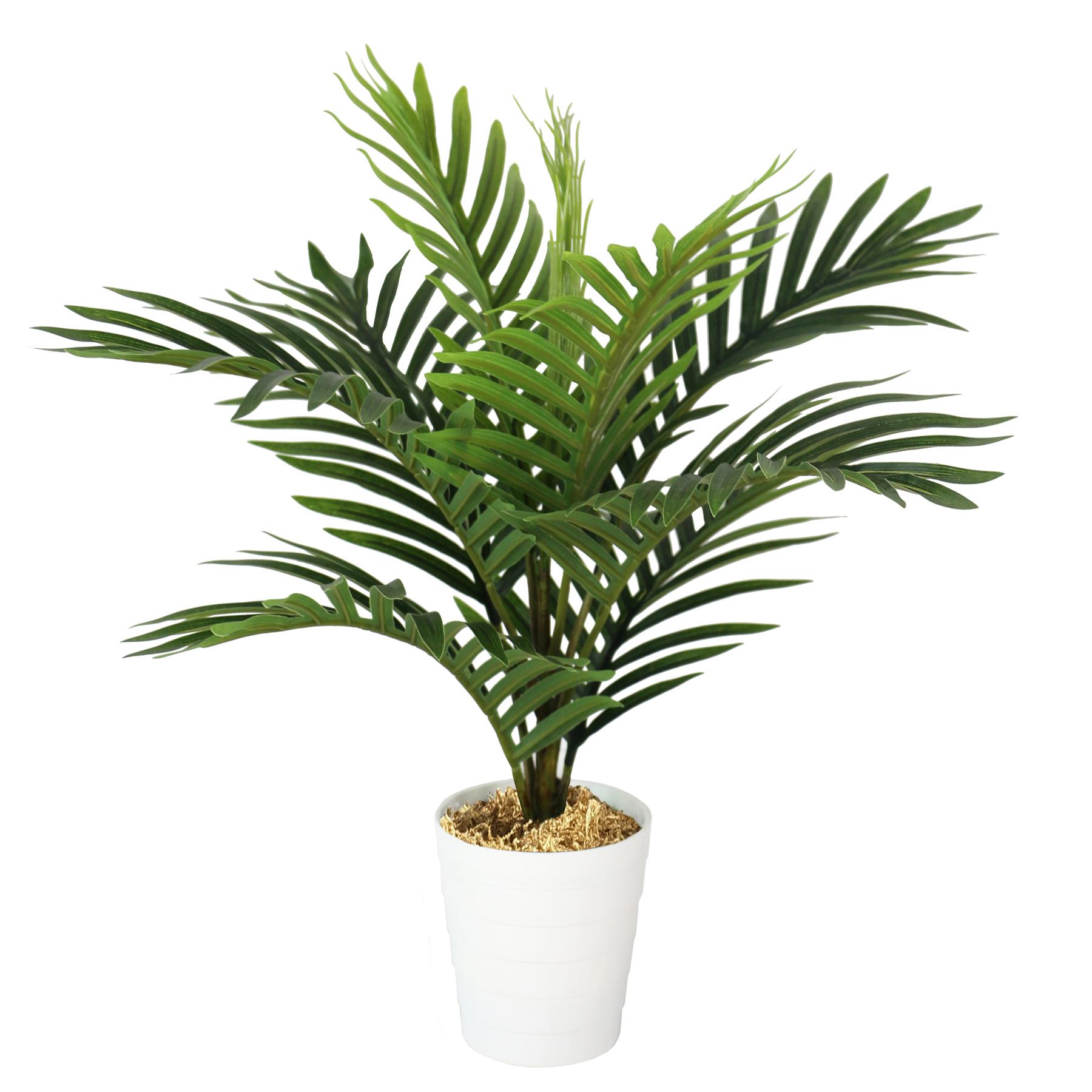 50cm Artificial Mini Palm Tree – Leaf Artificial Plants & Trees
